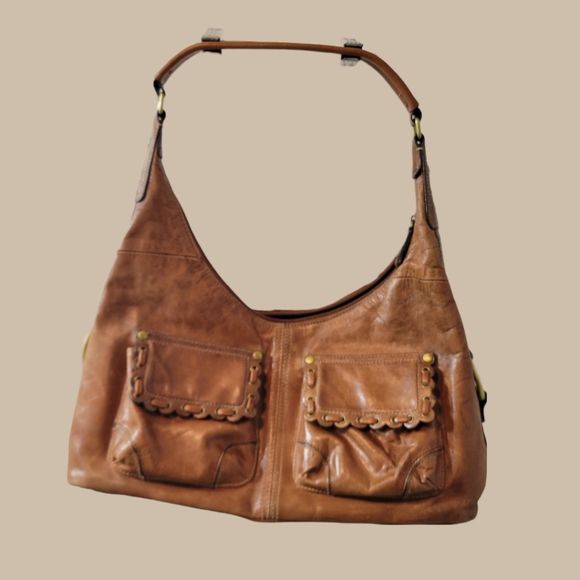 Wilsons Leather | Bags | Vintage Wilsons Leather Purse Caramel Color ...